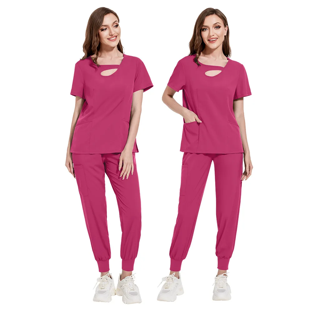 Custom Logo Surgical Nursing Clothes Anti Wrinkle Washable Breathable ...