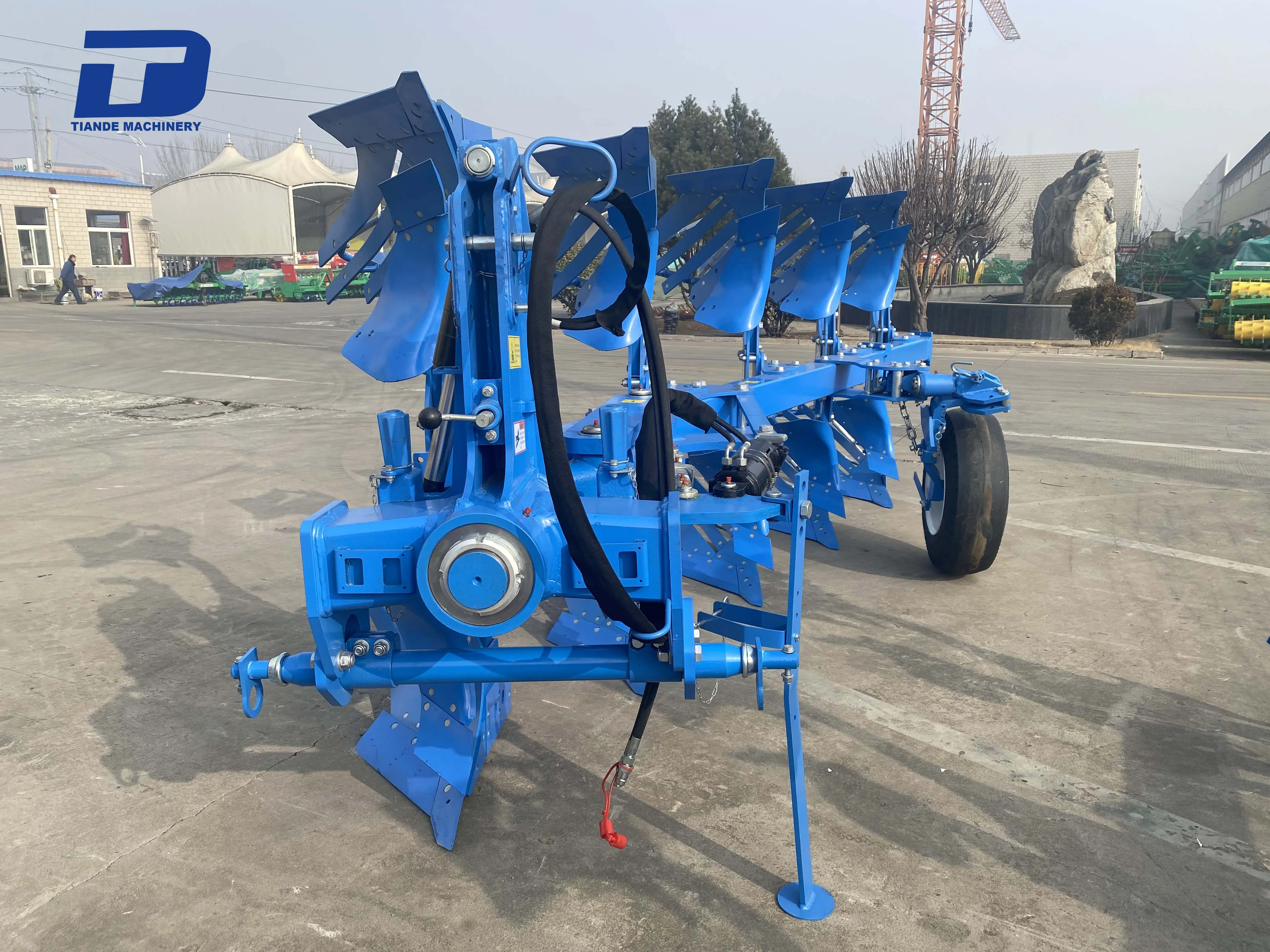 Farm Cultivator Hydraulic Reversible Turning Plough Machine Share Plow ...