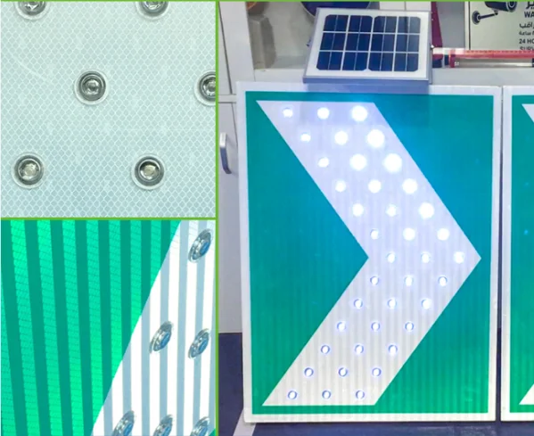 Custom LED Chevron Signs for Traffic Safety & Visibility