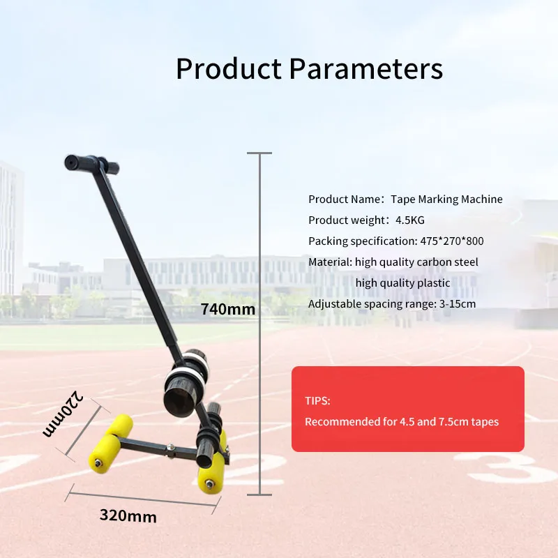 Hand Push Floor Gluing Machine Made In China Manual Tape Cutting ...