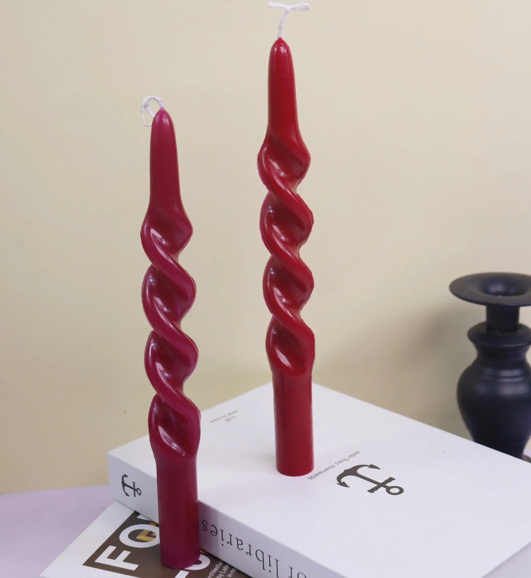 Twisted Pole Candle Two-Flap Mold - Easy DIY Candle Mould