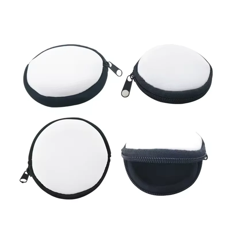Wholesale Blank Storage Pouch Coin Purse Sublimation Neoprene White ...