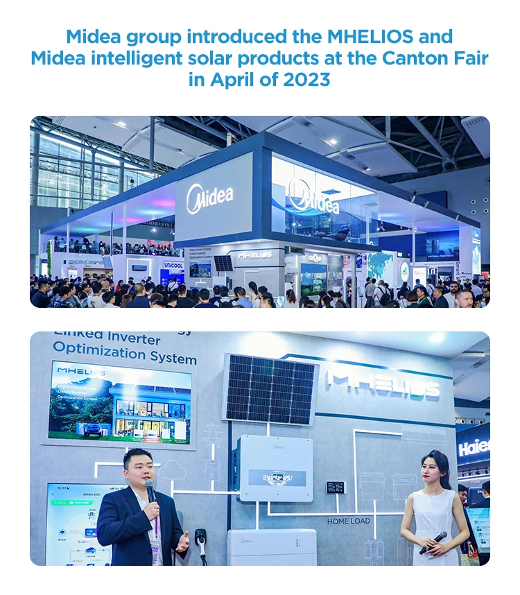 Midea Grid Connected Solar Inverter 110v Single Phase 5kw Hybrid Solar ...