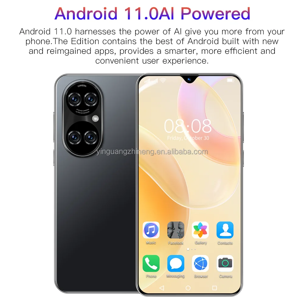 7.1inch P50 Pro Smartphone 4g 5g Unlock Android Mobile 16gb 512gb ...