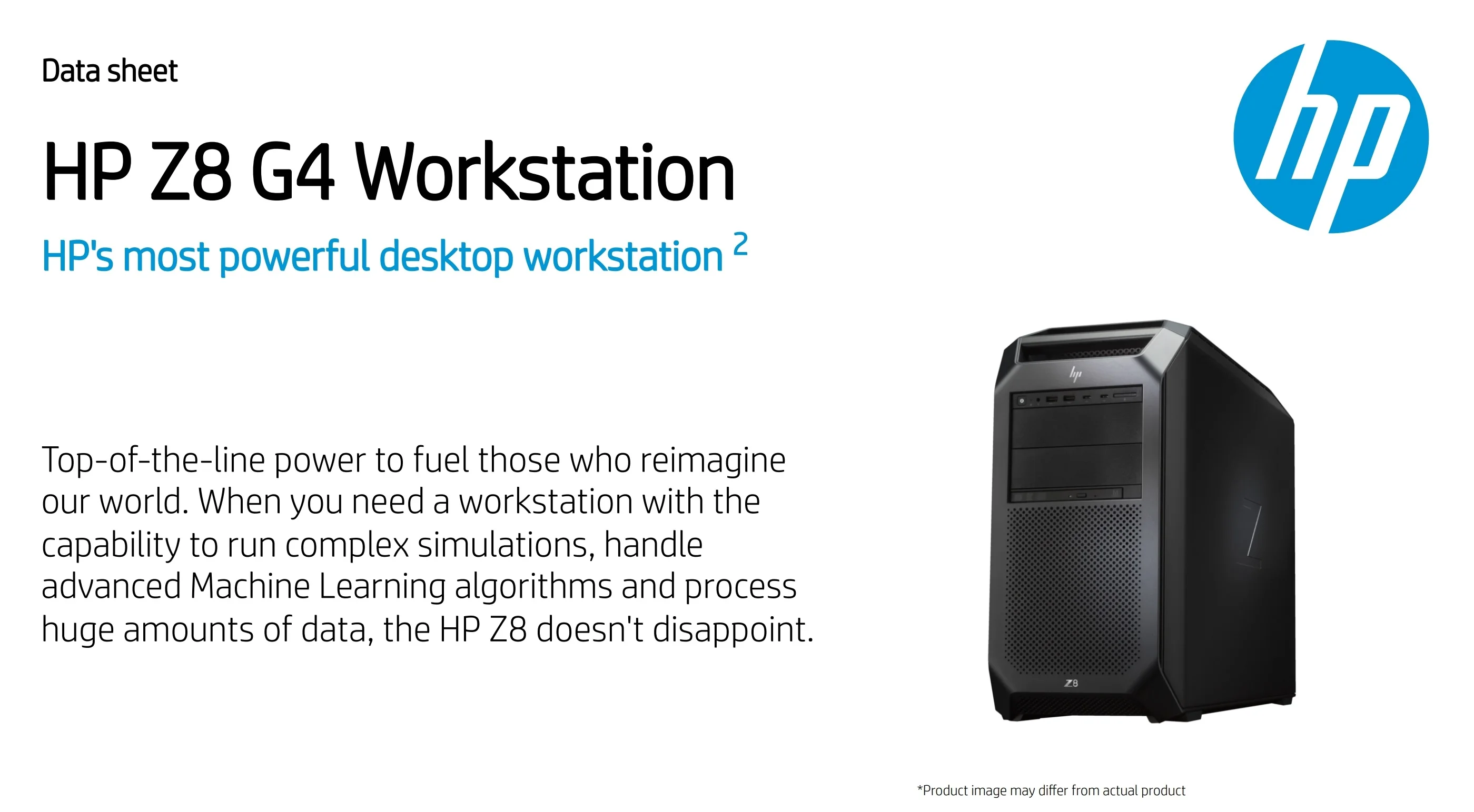Hp Z8 G4 Workstation Graphics Workstation Tower Desktop Pc Win11 Pro Hp ...