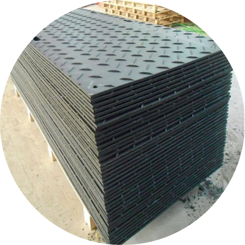 Construction UHMWPE HDPE Plastic Sheet Heavy Duty Protection Ground Mat ...