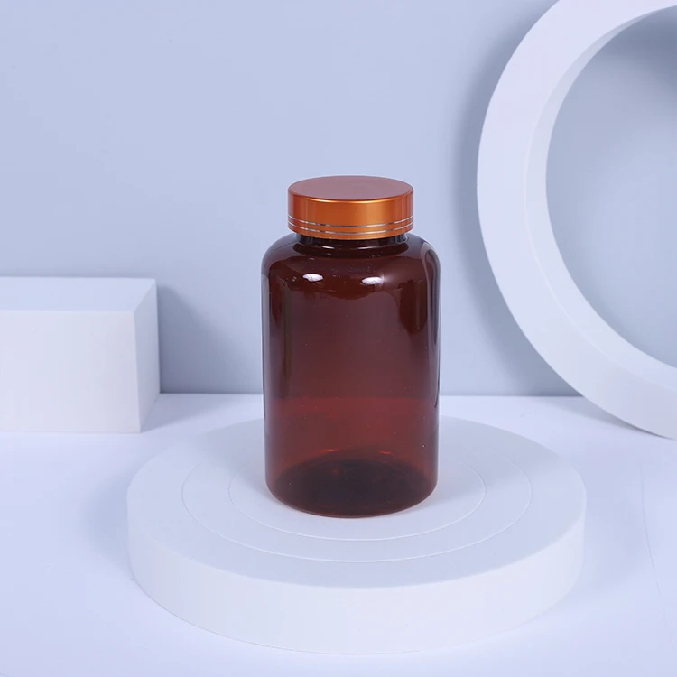 200 Cc Dark Amber Pet Pill Packer Bottle With 38-400 Neck Finish - Buy ...