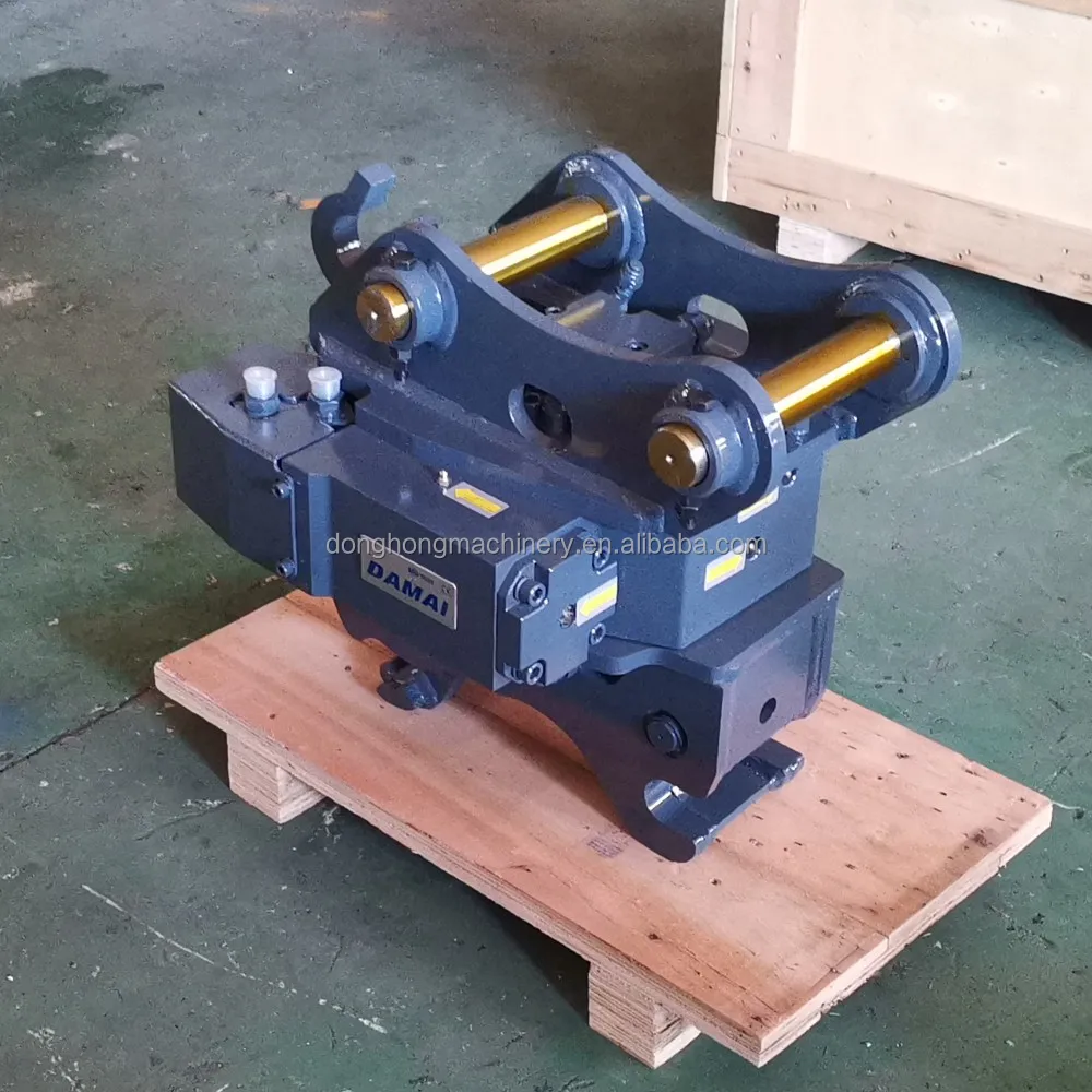 Excavator Hitch Attachments Tilting Quick Coupler Rotator Hydraulic ...