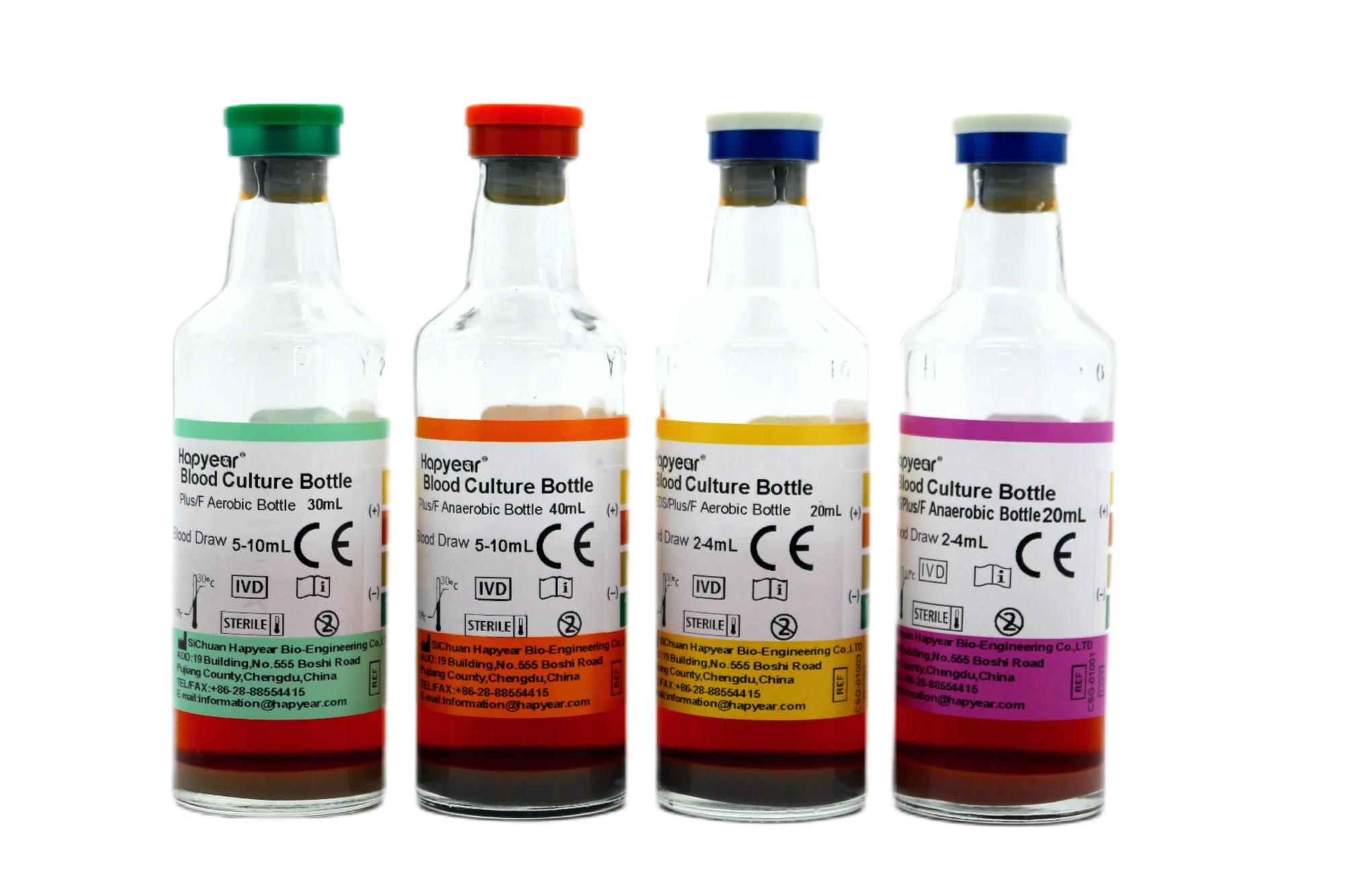 OEM Customizable Microorganisms Blood Culture Media Bottles Lab ...