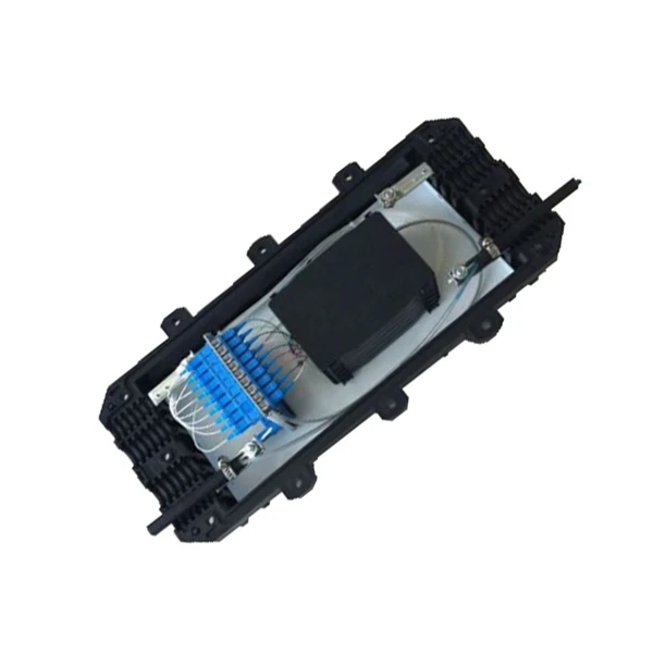 4 In 4 Out Fiber Splice Closure 24/36/48 Cores Horizontal 24 Cores ...