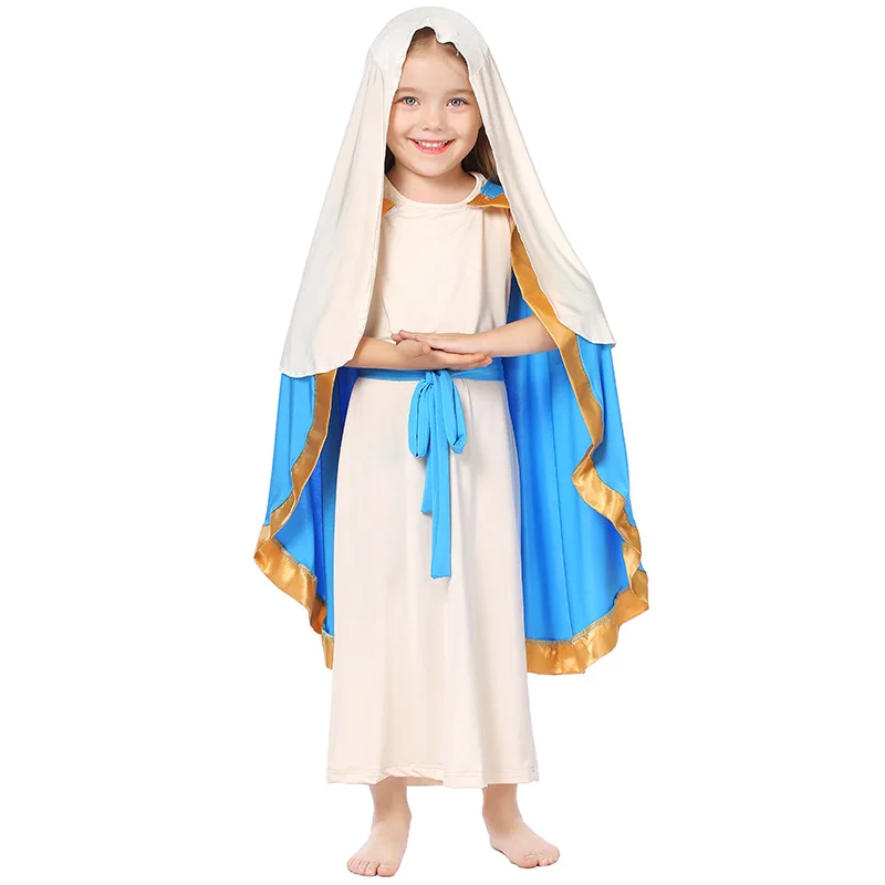 Ethnic Costume Traditional Robe Shawl Ancient Costume Madonna Halloween ...