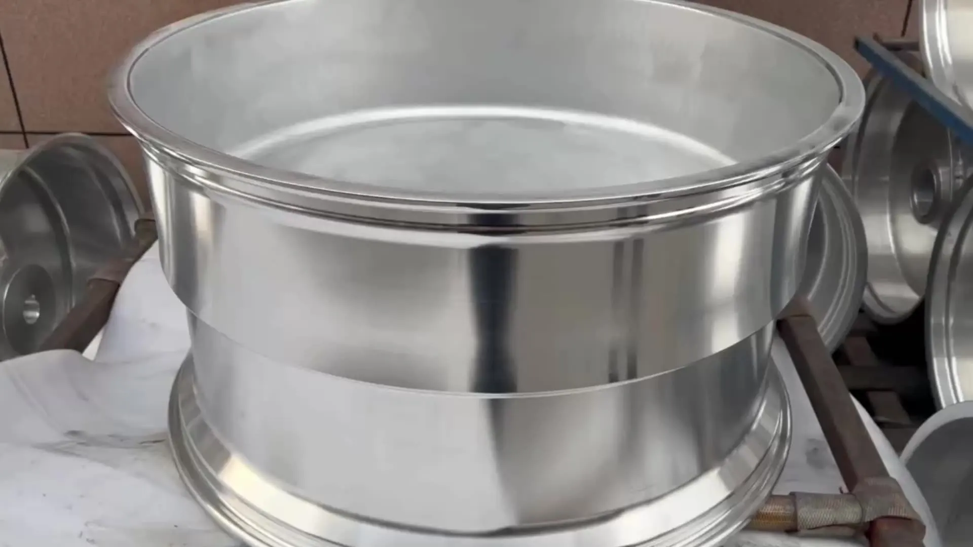 Deep Dish 22x12 24x14 26x16 Inch 4x4 Alloy Forged Wheel Black Barrel ...