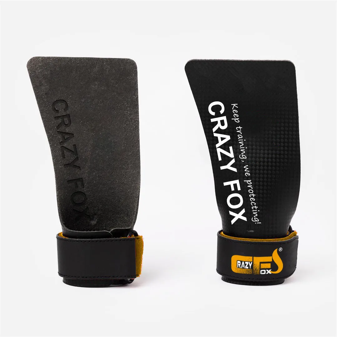 Durable Carbon Fingerless Gymnastic Hand Grips,Palm Protector for ...