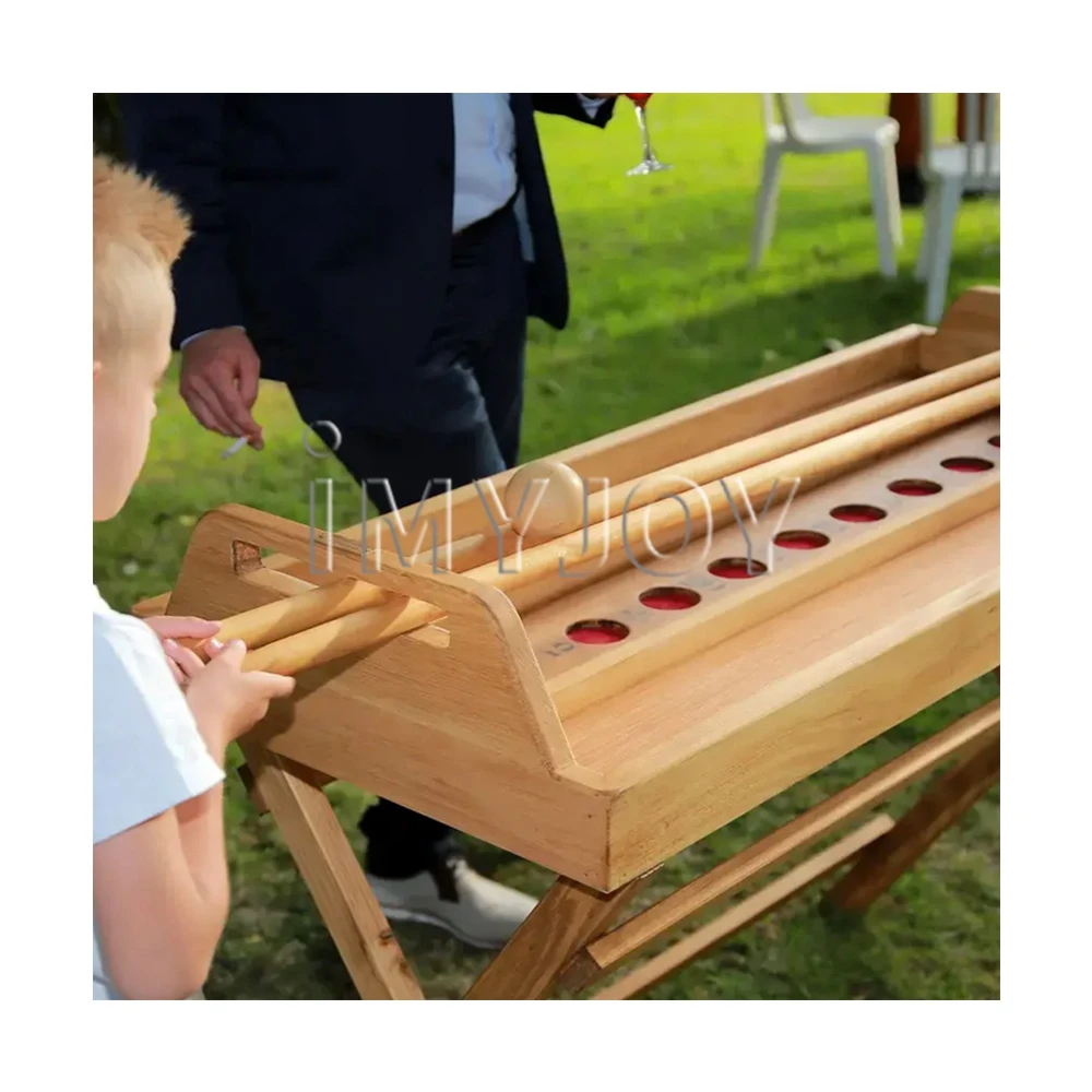 Carnival wooden activities props party games indoor interactive rolling ...