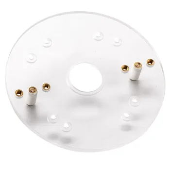 Round Acrylic Router Base Plate Template Guides Plexiglass Woodworking ...