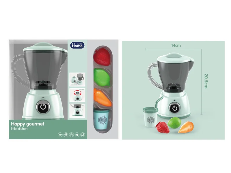 Children Simulation Plastic Juicer Machine With Fruits Musical Light ...