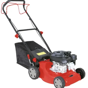 Walk Behind Cordless 131cc Gasoline Grass Cutting Machine Hand Push ...