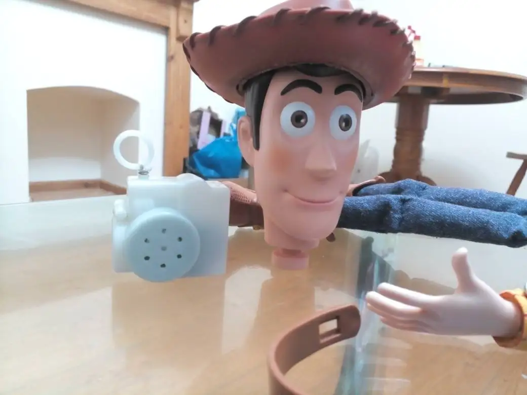 Ultimate Toy Story Sheriff Woody Voice Box - Slow Retract Pull String ...