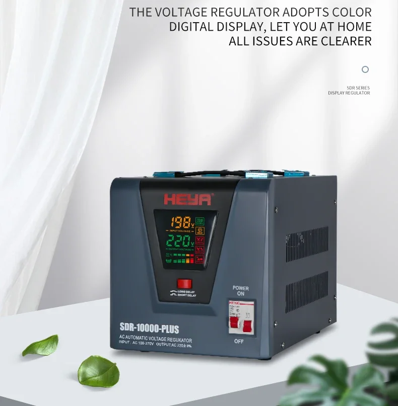 12kva Relay Control Type Voltage Regulator 220v Power Manager With ...