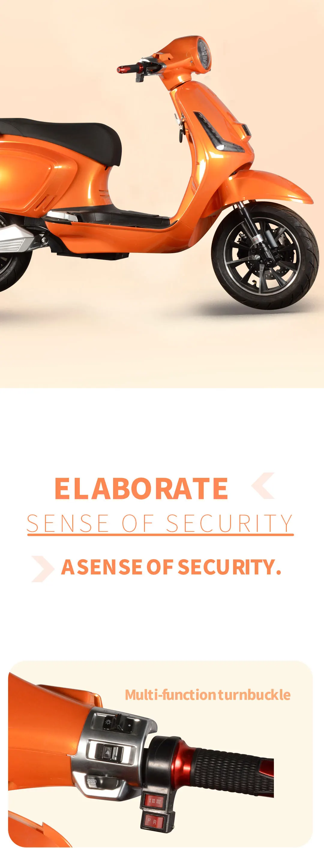 Moped Electric Scooters EEC Approved Motorcycles Smart E-Bikes Fast ...