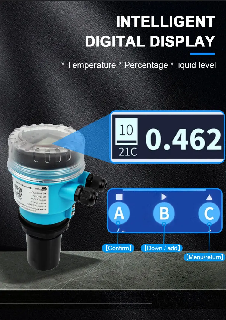 SENTEC SUL804 Ultrasonic Level Transmitter - Industrial OEM