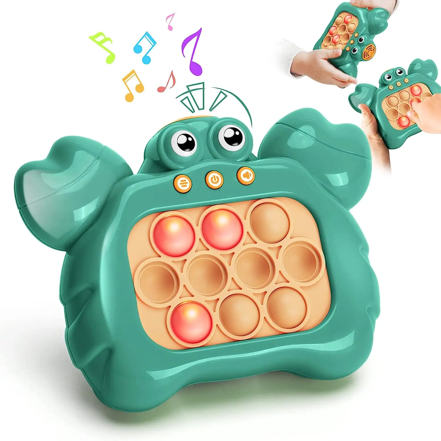 2023 Fast Quick Push Light Up Pop Game Fidget Toys Sensory Fidget Toys ...