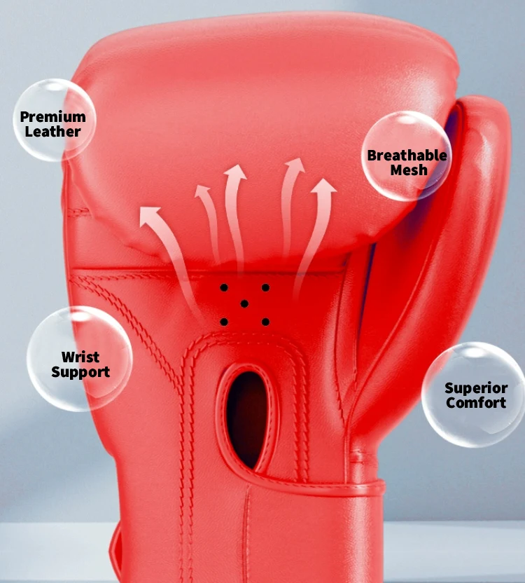 Wholesale Custom Punching Winning Boxing Leather Battle Gloves Boxing ...