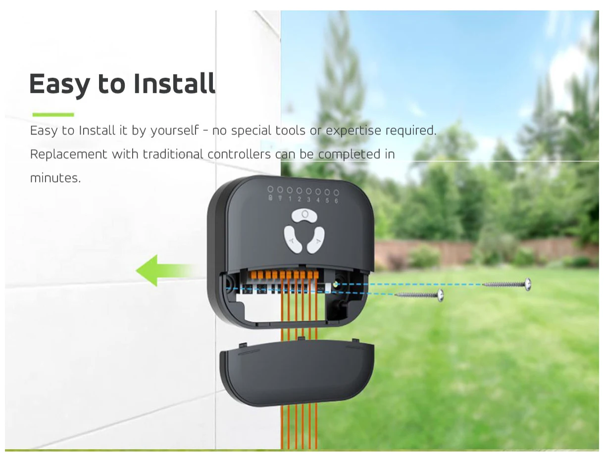 Smart Irrigation Controller, Tuya Smart Water Timer Sprinkler ...
