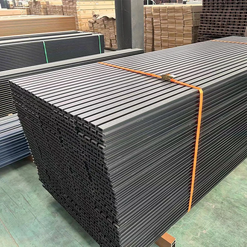 WPC Fluted Wall Panel Outdoor Fluted Wall Panels Exterior Cladding ...