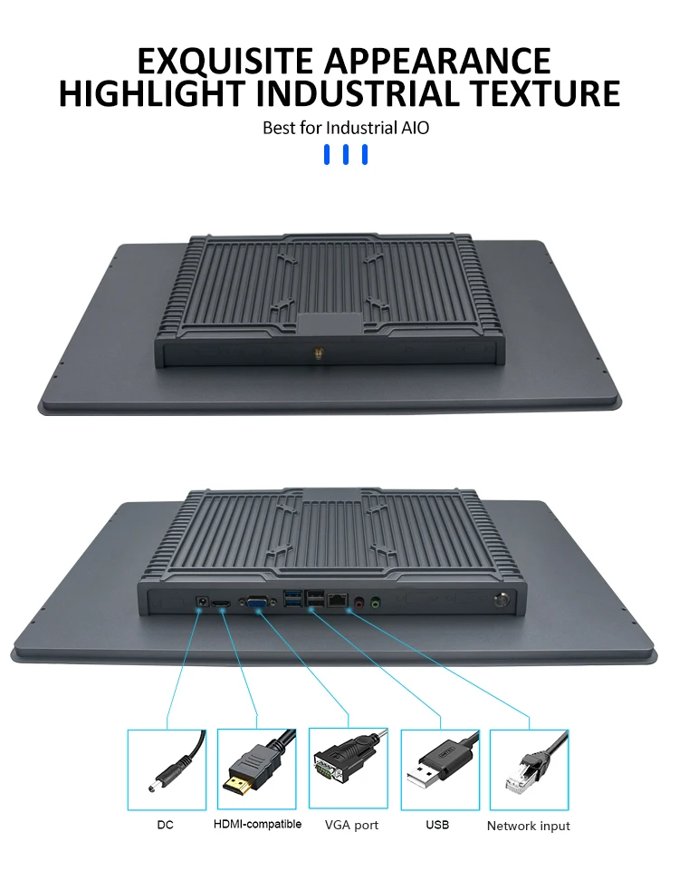 Industrial 21.5 Inch Rs232 Embedded/wall Mount All-in-one Computer Ip65 ...