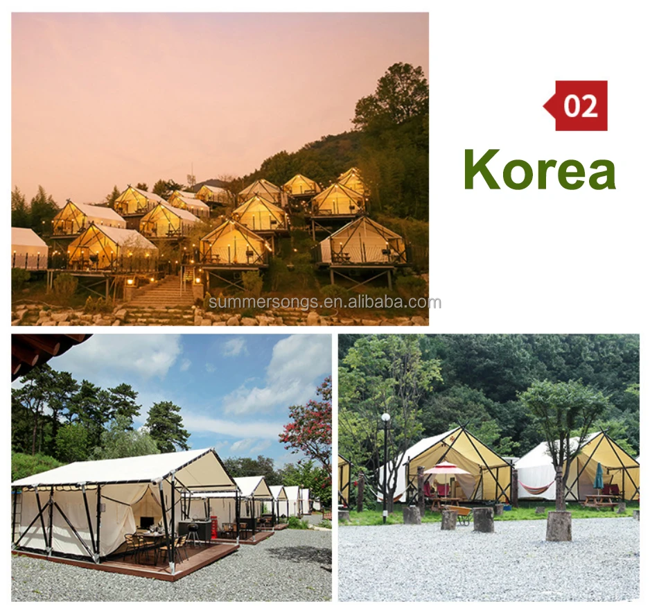 Luxury Camping Tents - Durable Steel Frame Glamping Yurts