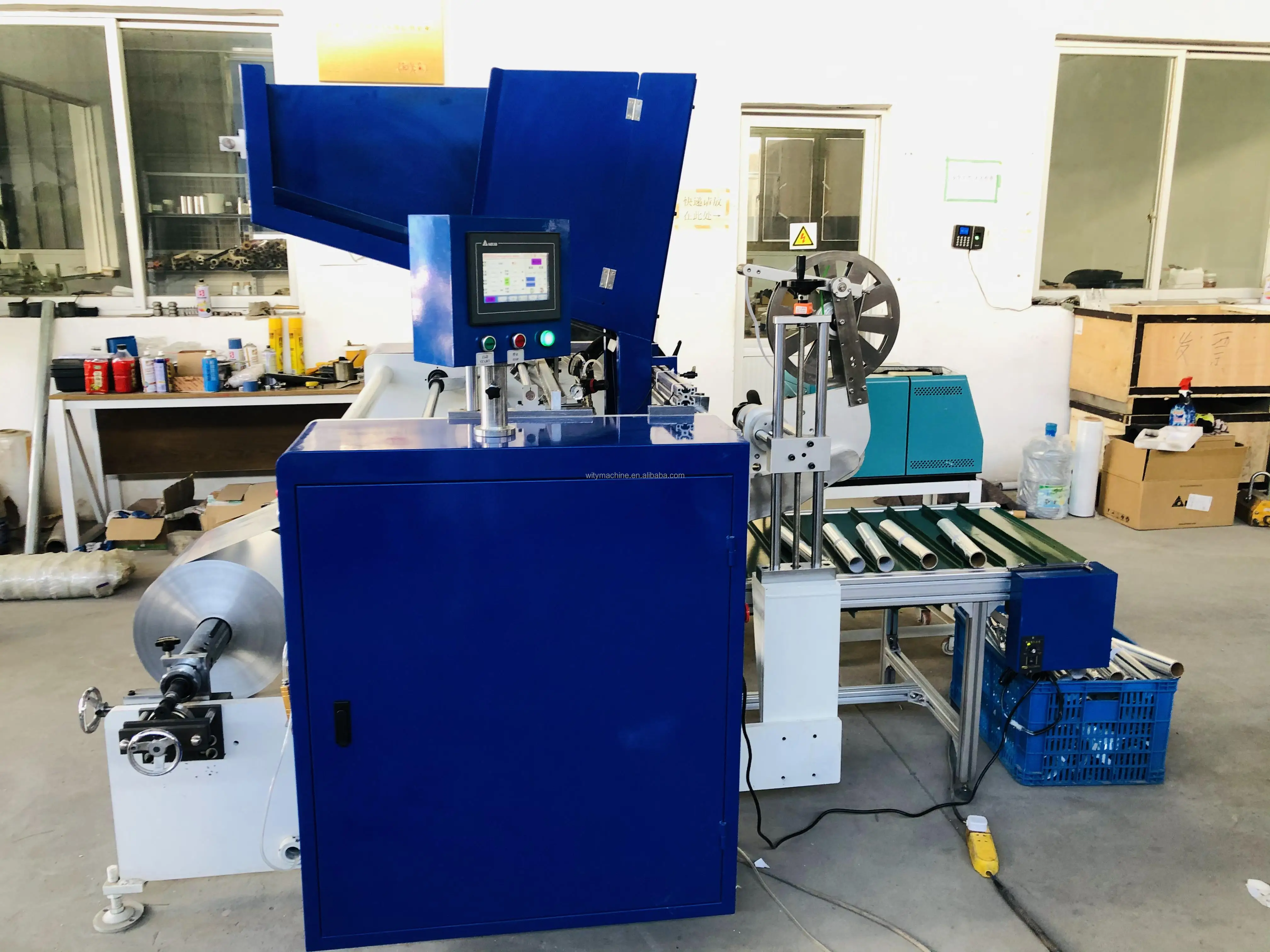 Automatic Aluminum Foil Rewinding Machine - WITY JZ-500L-4