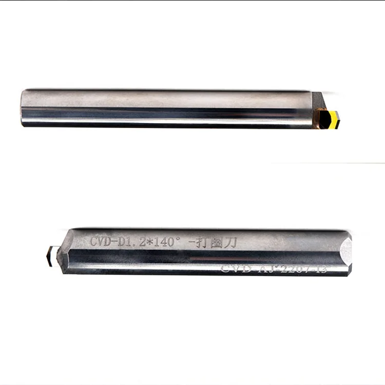 Qiye High Quality Milling Cutter MCD CVD Circular End Mill for Gold ...