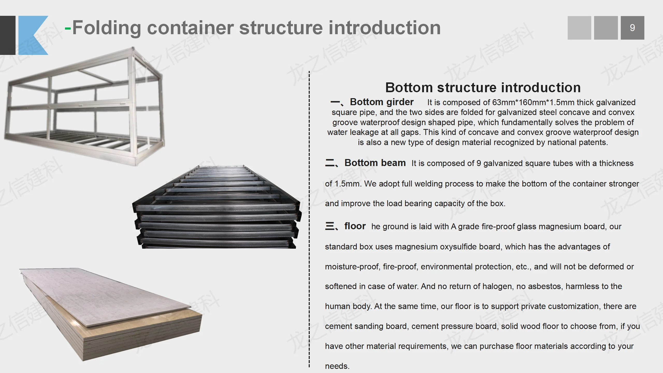 Low Cost 20ft Detachable Container House Fast Install Portable Room ...