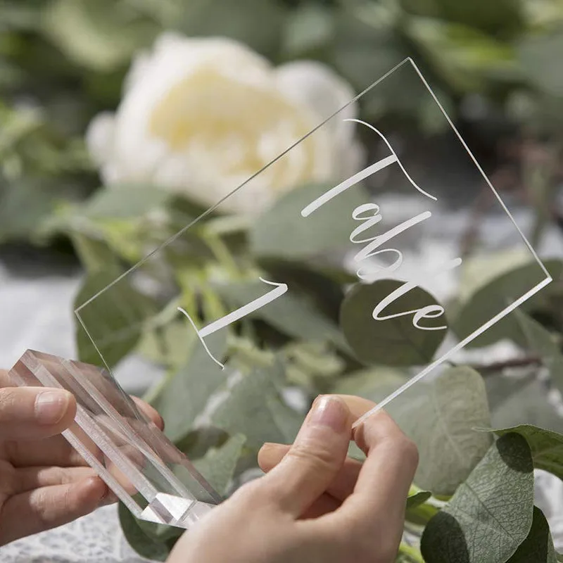 Outdoor Custom Print Acrylic Plate Display Plastic PVC Acrylic Sign ...