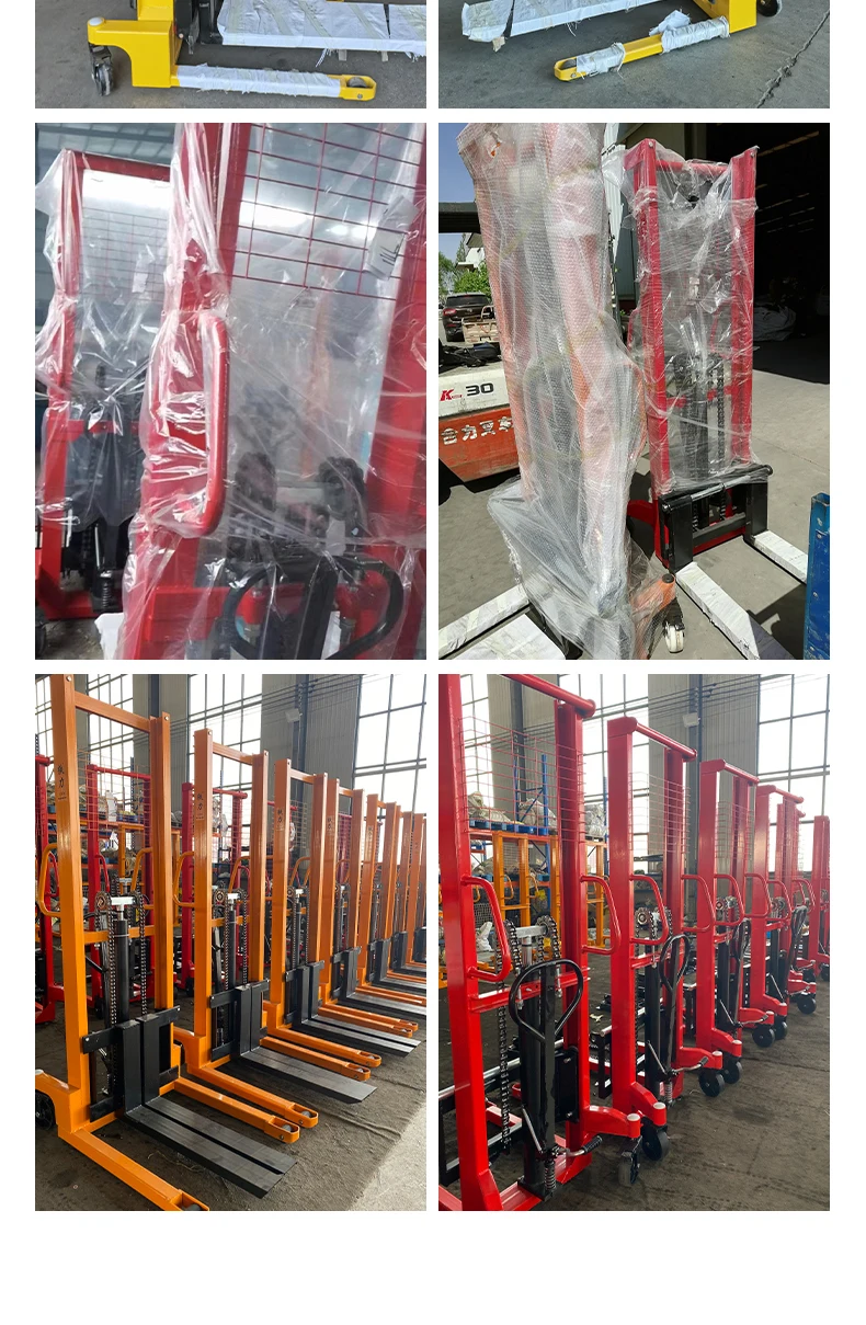Hand Fork Lift 1.5t Manual Stacker 3000kg Explosion-proof Hand Pallet ...