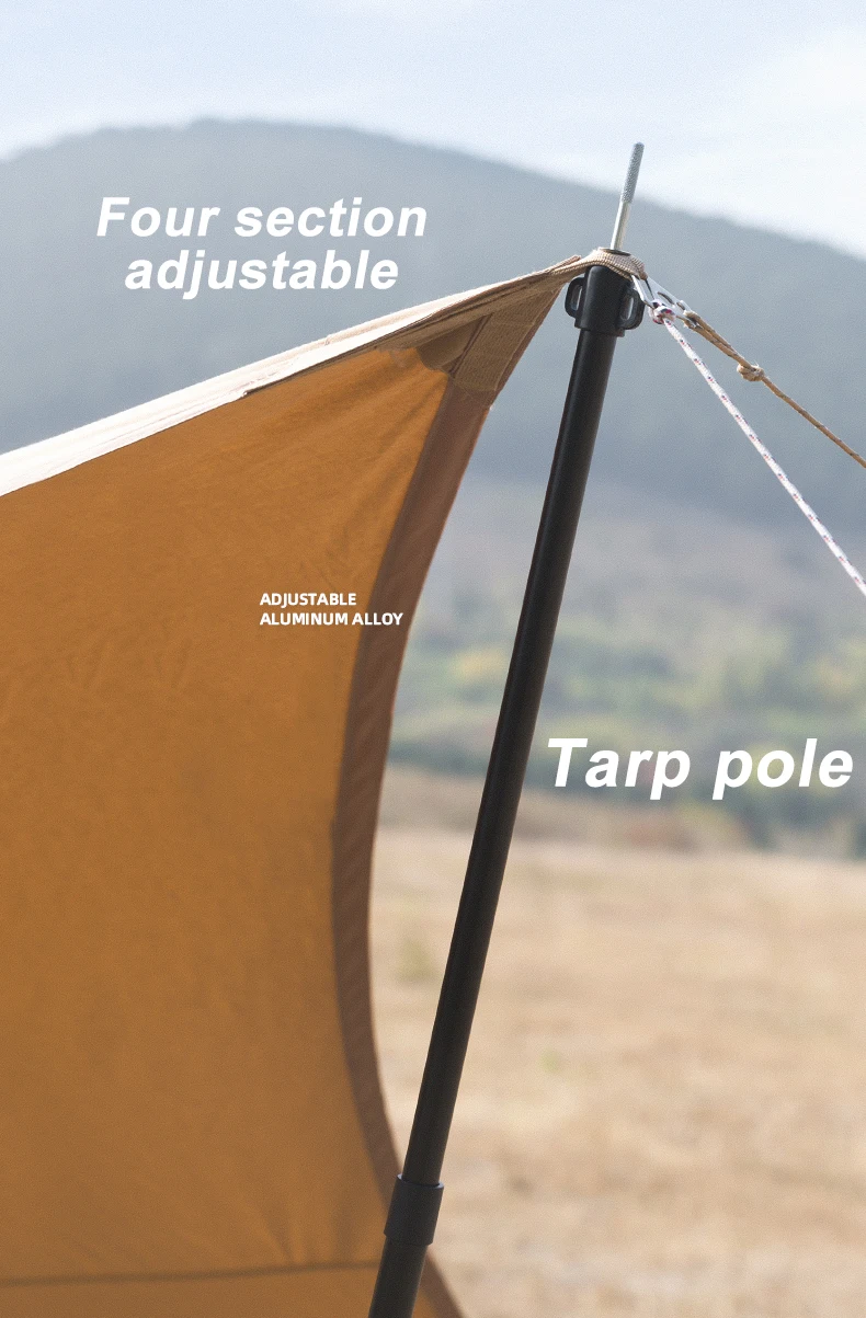 Wholesale Price Outdoor Camping Tent Pole Frame Aluminum Alloy Four ...