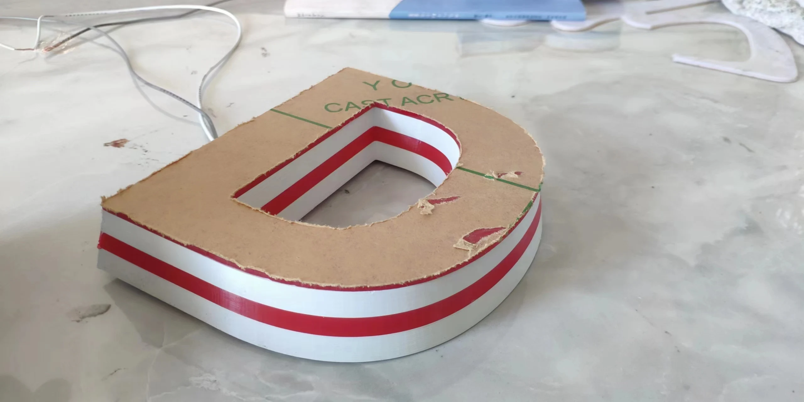 Trimless Channel Letter DH-8012 3D Printer - Dual Extruder