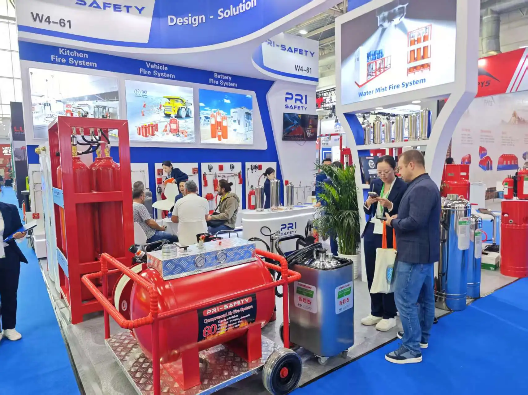 PRI-SAFETY Automatic Fire Suppression Systems for Kitchens