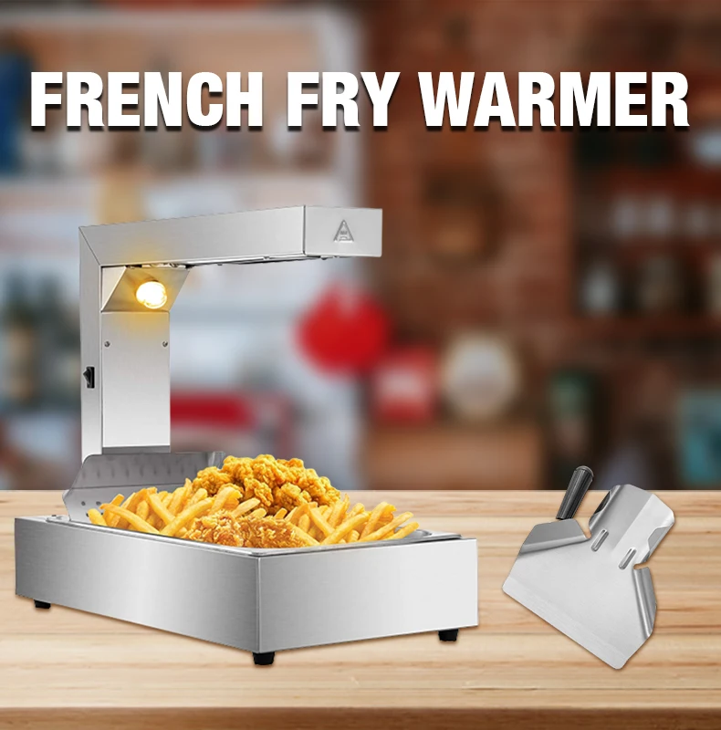 Commercial Countertop Stainless Steel Electric Chips Warmer French ...
