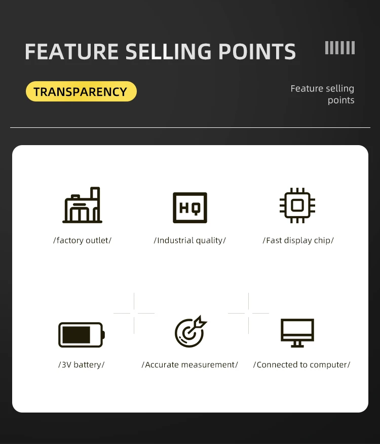 Digital Dial Indicator with USB/RS232 Data Output | 0-100mm Dial Gauge ...