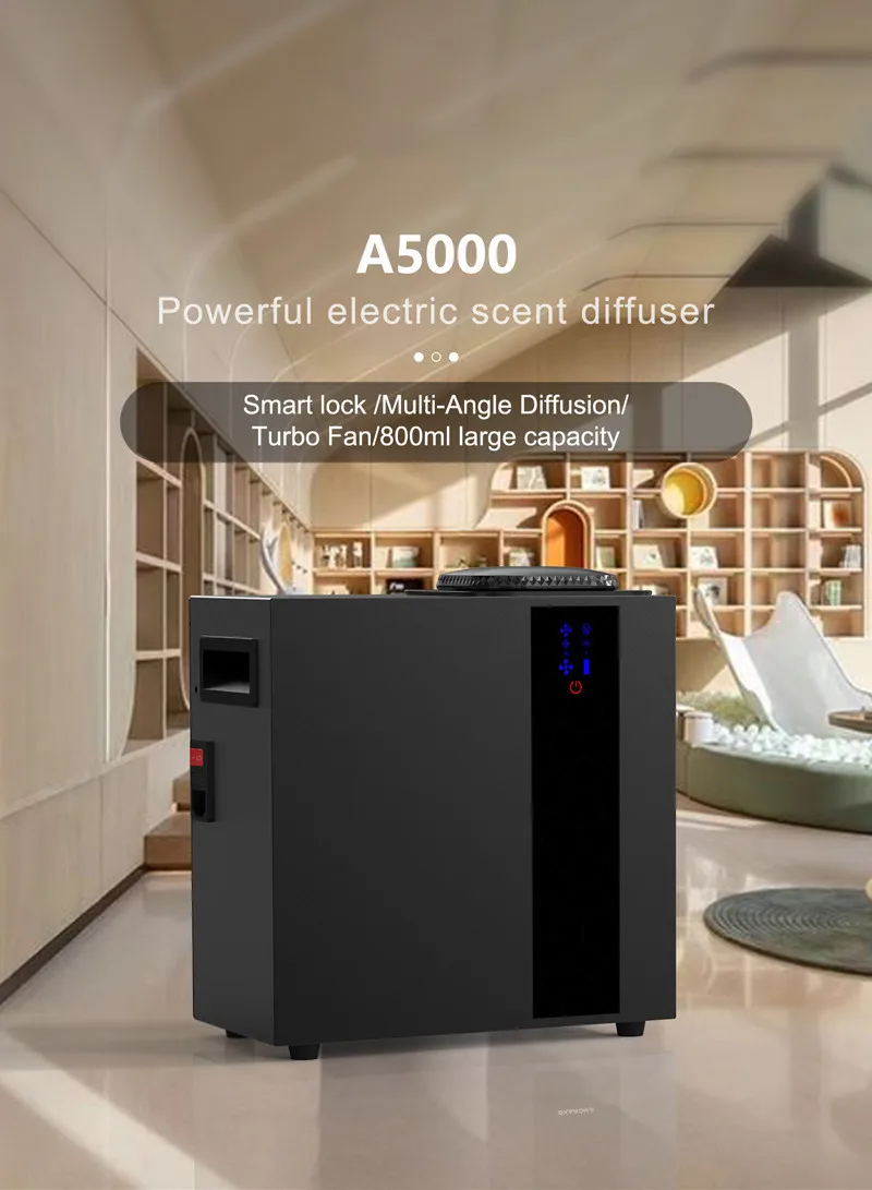 Hotel Aroma Diffuser - 800ml Essential Oil Scent Machine