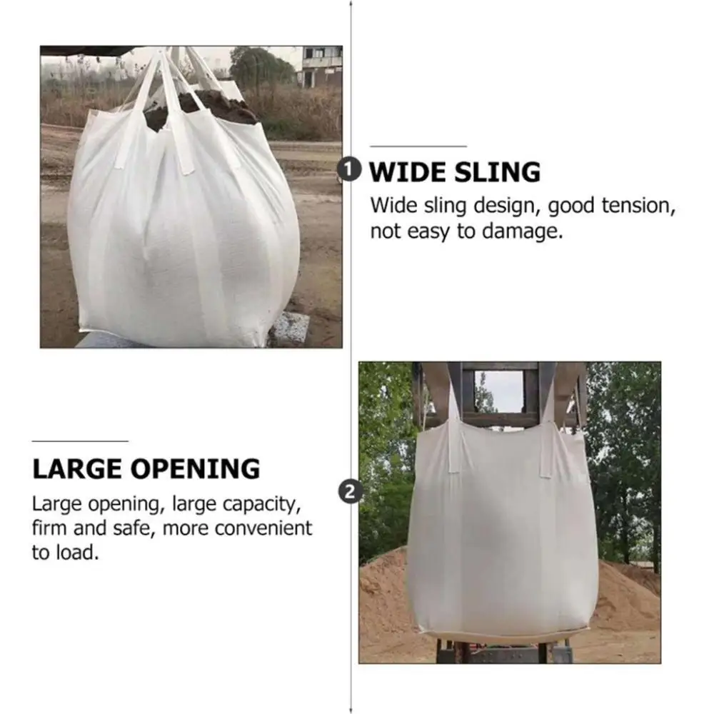 Super Big Ton Bag Bulk Skip Bag Dumpster Construction Waste Industrial ...