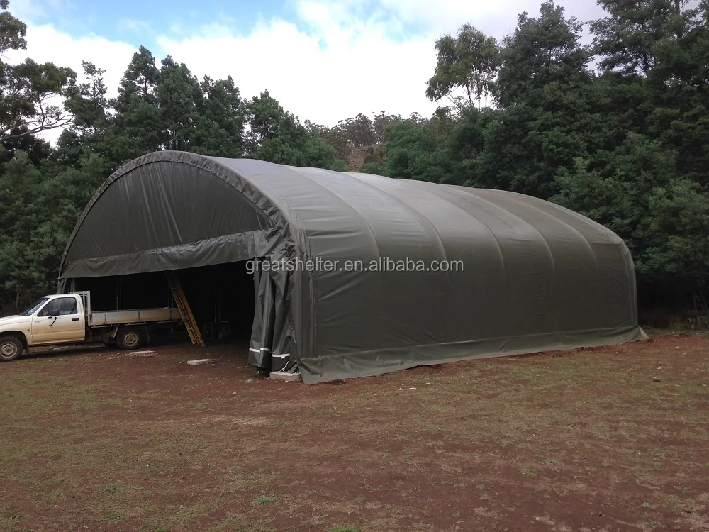 40 Feet Container Canopy Shelter - Durable Outdoor Storage