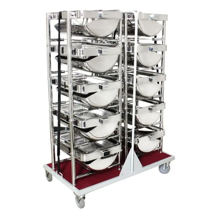 Mobile Catering Stackable Chafers - Durable & Versatile