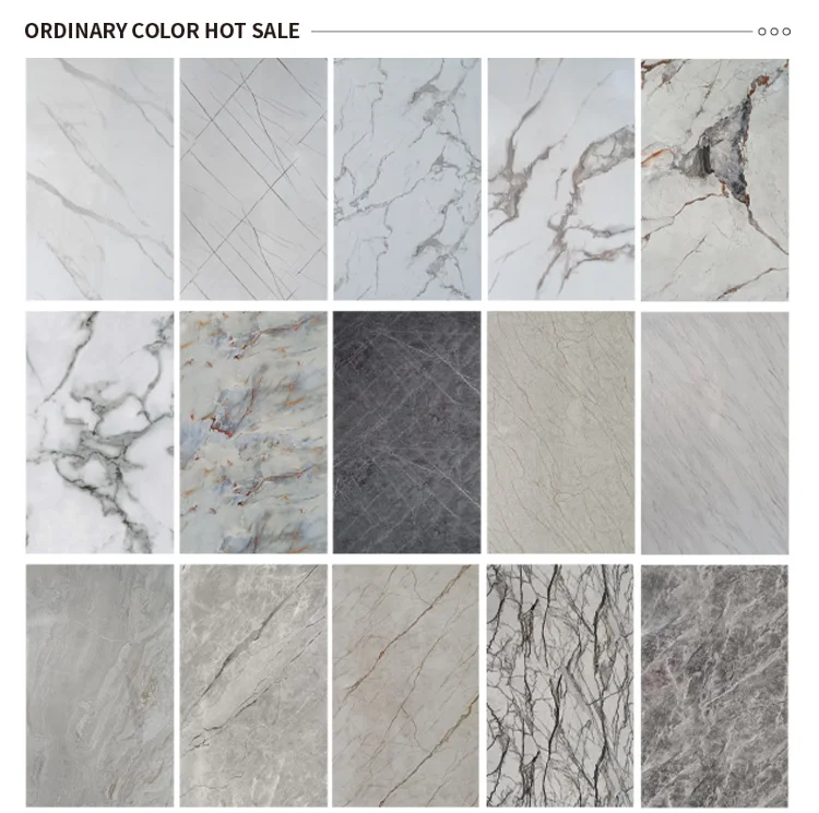 High Glossy PVC Marble Board - Perfect for Wall Decoration