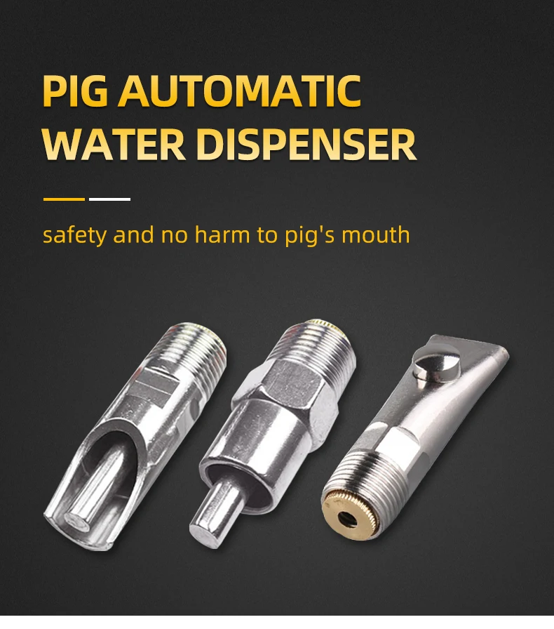 Stainless Steel Automatic Pig Waterer Nipple Fountains Drinker| Alibaba.com