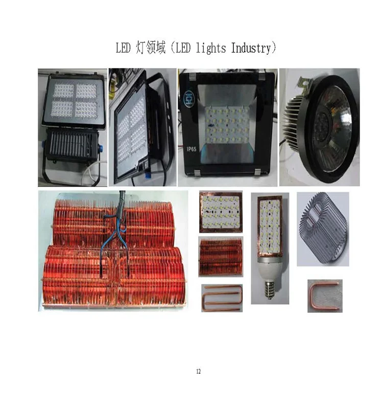 Innovative Heat Pipe Cooling System Copper Cpu Radiator Led Fan Heat ...
