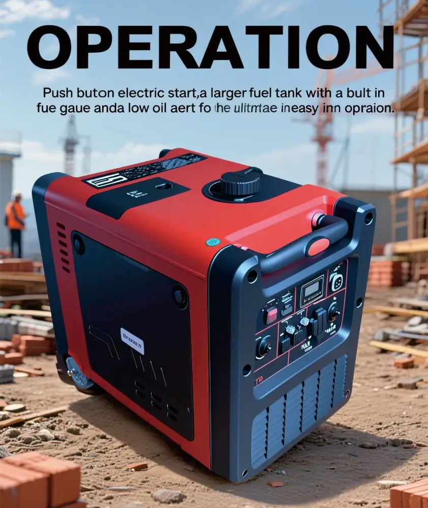 EU65i-LPG Portable Inverter Generator 6.5kW| Alibaba.com