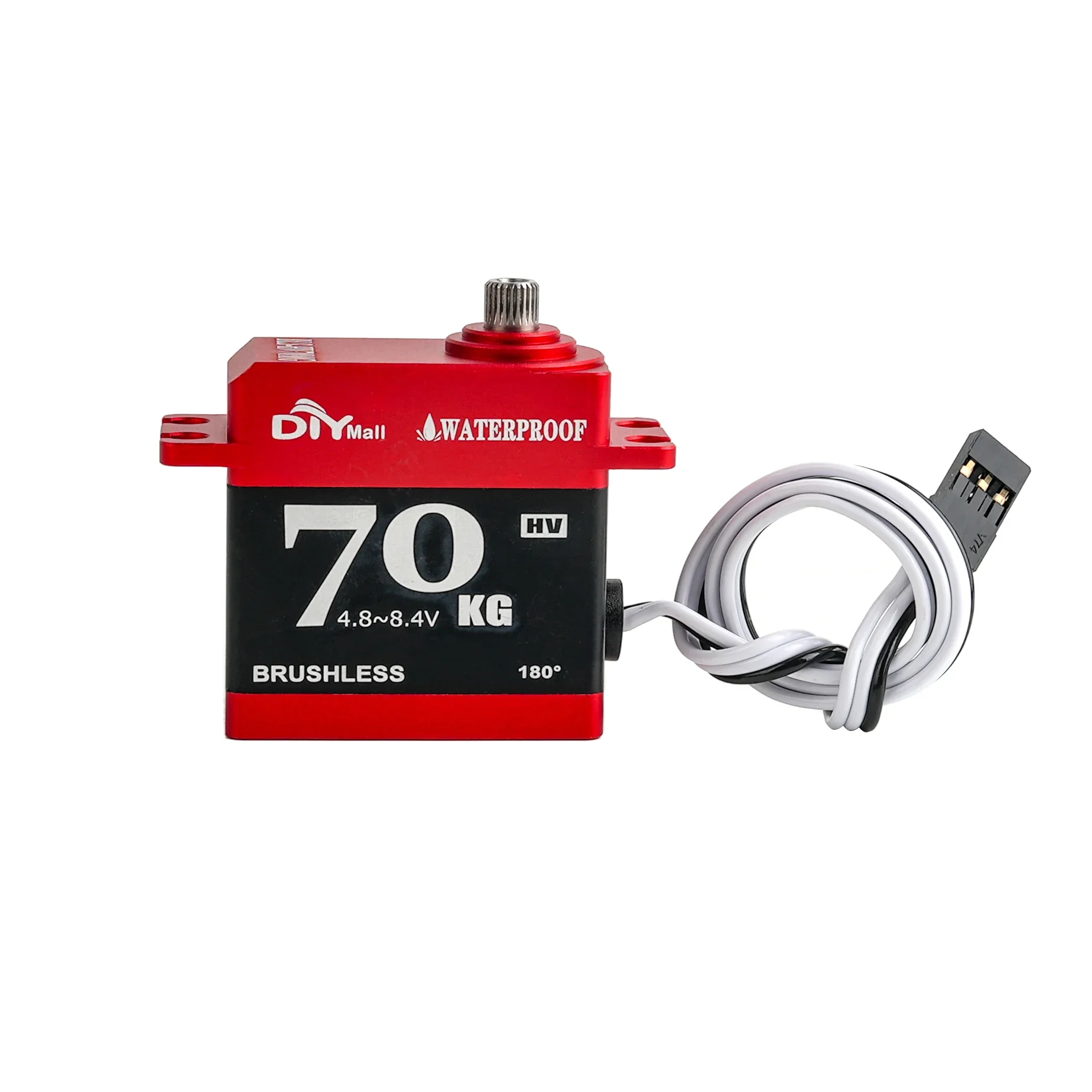 70kg Brushless RC Servo - High Torque for Racing & Robotics